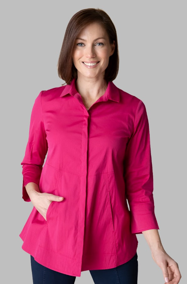 Hidden Placket Shirt – LISSA the Shop, LLC