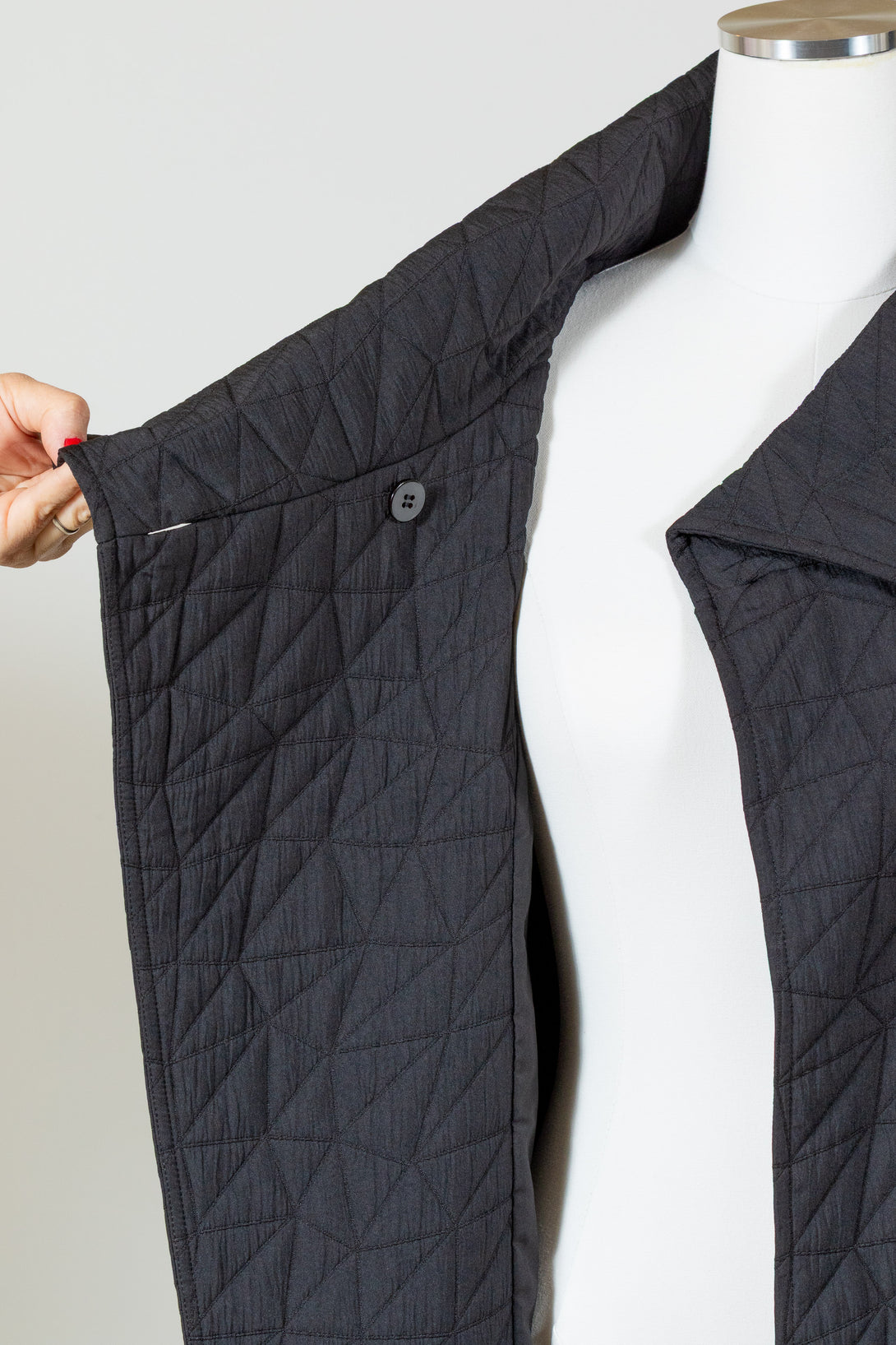 Olivia by Habitat Kaleidoscope Quilt Vest – Angled Pockets ...