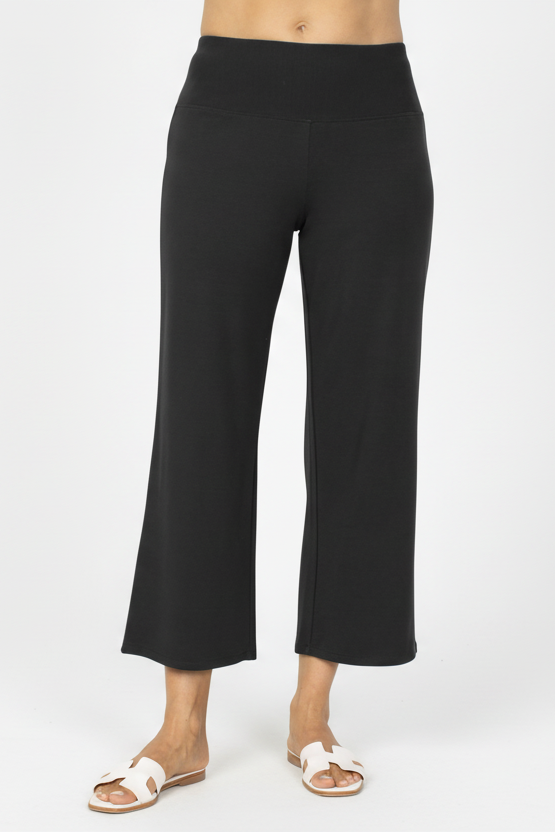 Habitat Flood Pant – Stretchy Pull-On Wide Leg Crop | Everyday Comfort ...