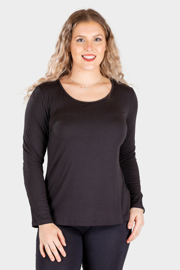 Long Sleeve Basic Top – LISSA the Shop, LLC